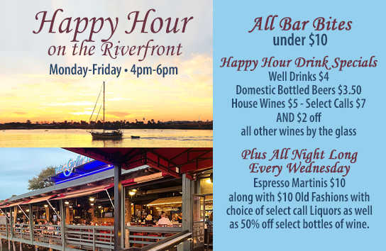 The Grille At Riverview - Award-Winning Food & Wine Unbeatable Views!
